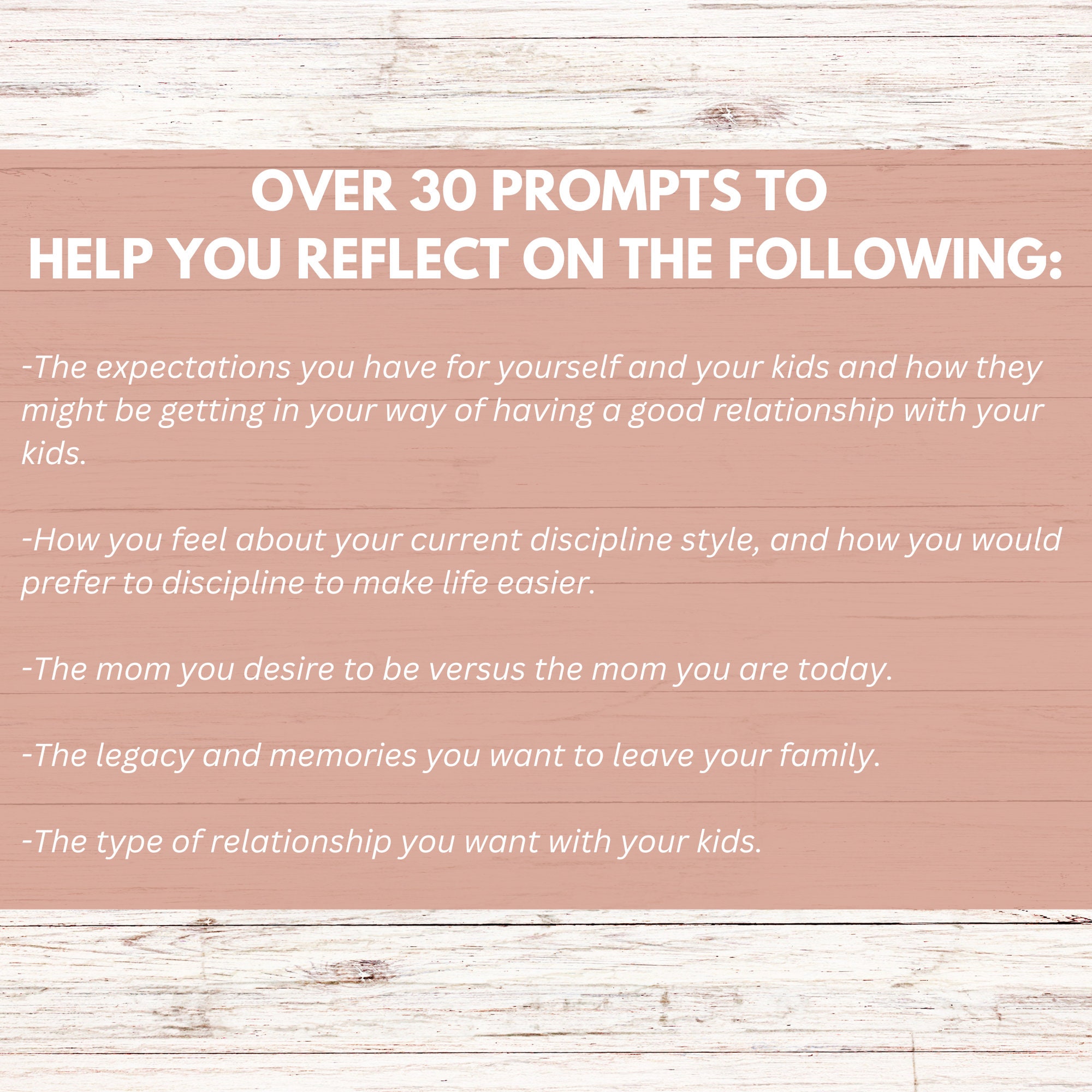 Printable Mom Journal Prompts, Parenting Journal Prompts, Journal ...