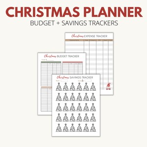CHRISTMAS PLANNER Printableprintable Holiday Plannerxmas ...