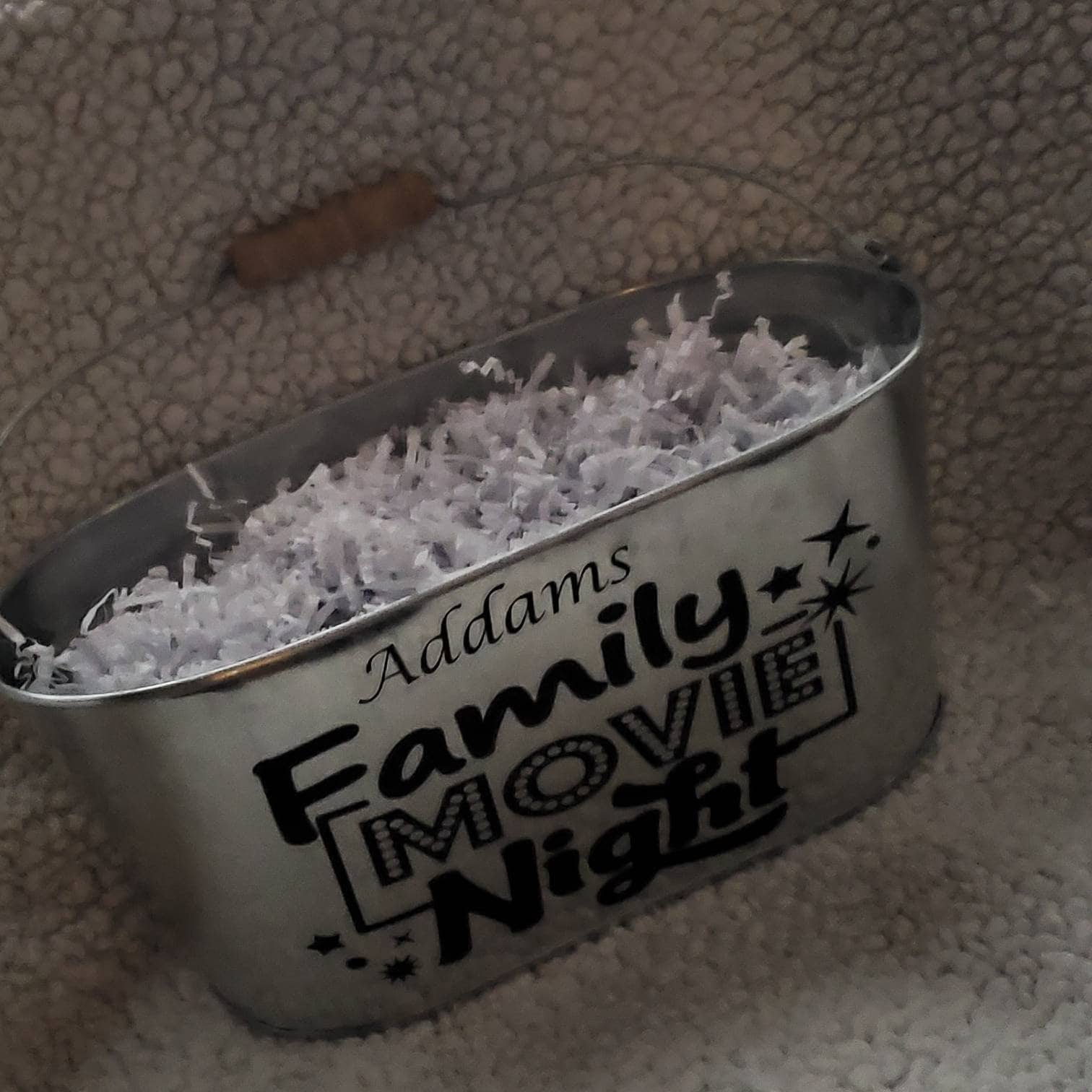 Family Movie Night Bucket - Etsy
