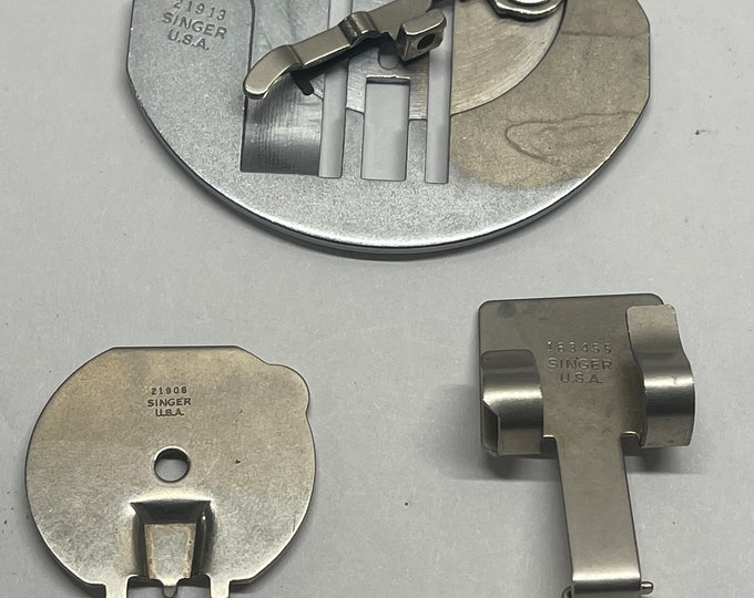 Vintage Chain Stitch Attachments for Singer Slant Machine 600 Series ...