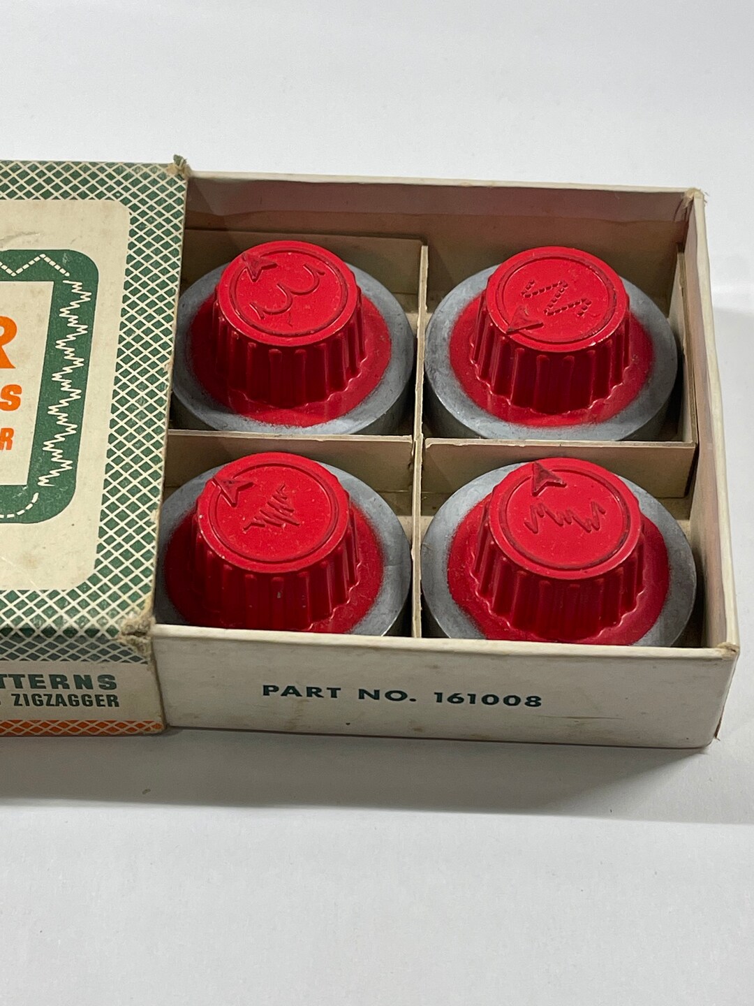 Vintage Singer Stitch Patterns Set 2 for Automatic Zigzagger 161008 Red Cams - Etsy