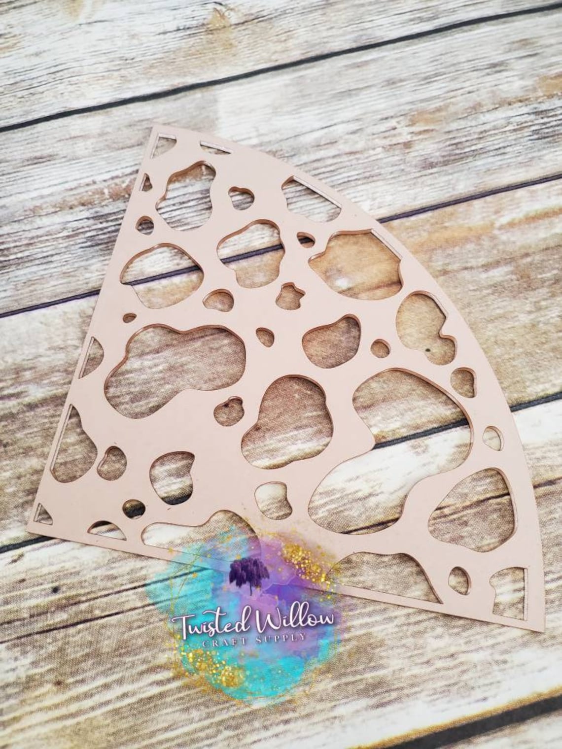 Cow Print T-shirt Sleeve Bleaching Stencil Shirt Bleach - Etsy