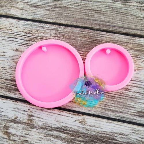 Circle Silicone Keychain Mold Circle Resin Mold Circle Epoxy | Etsy