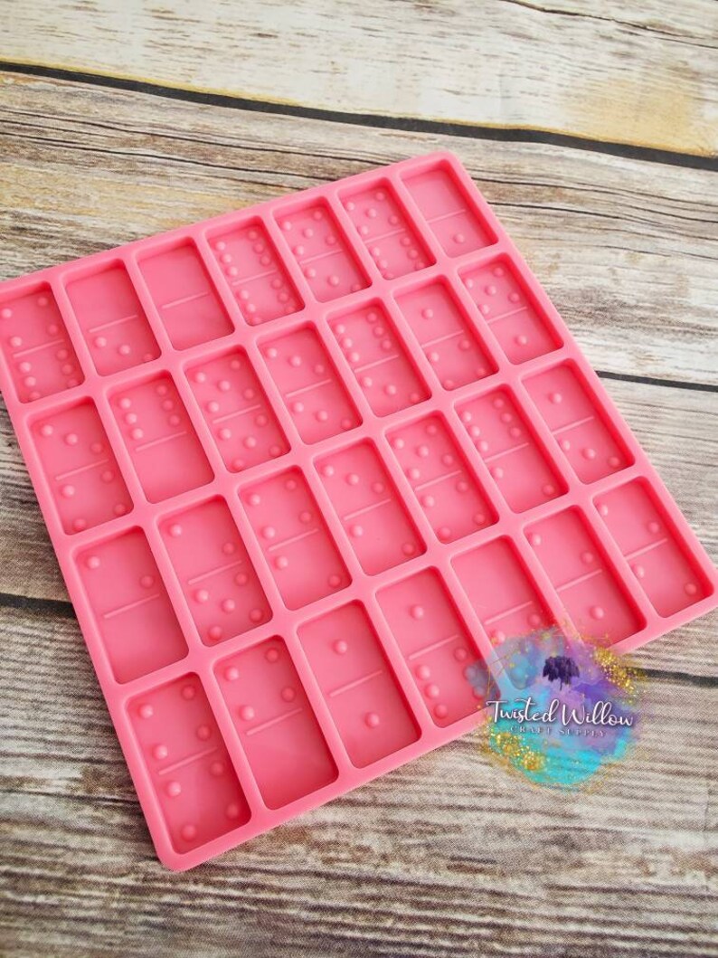 Standard Size Domino Set Silicone Mold Standard Size Domino - Etsy