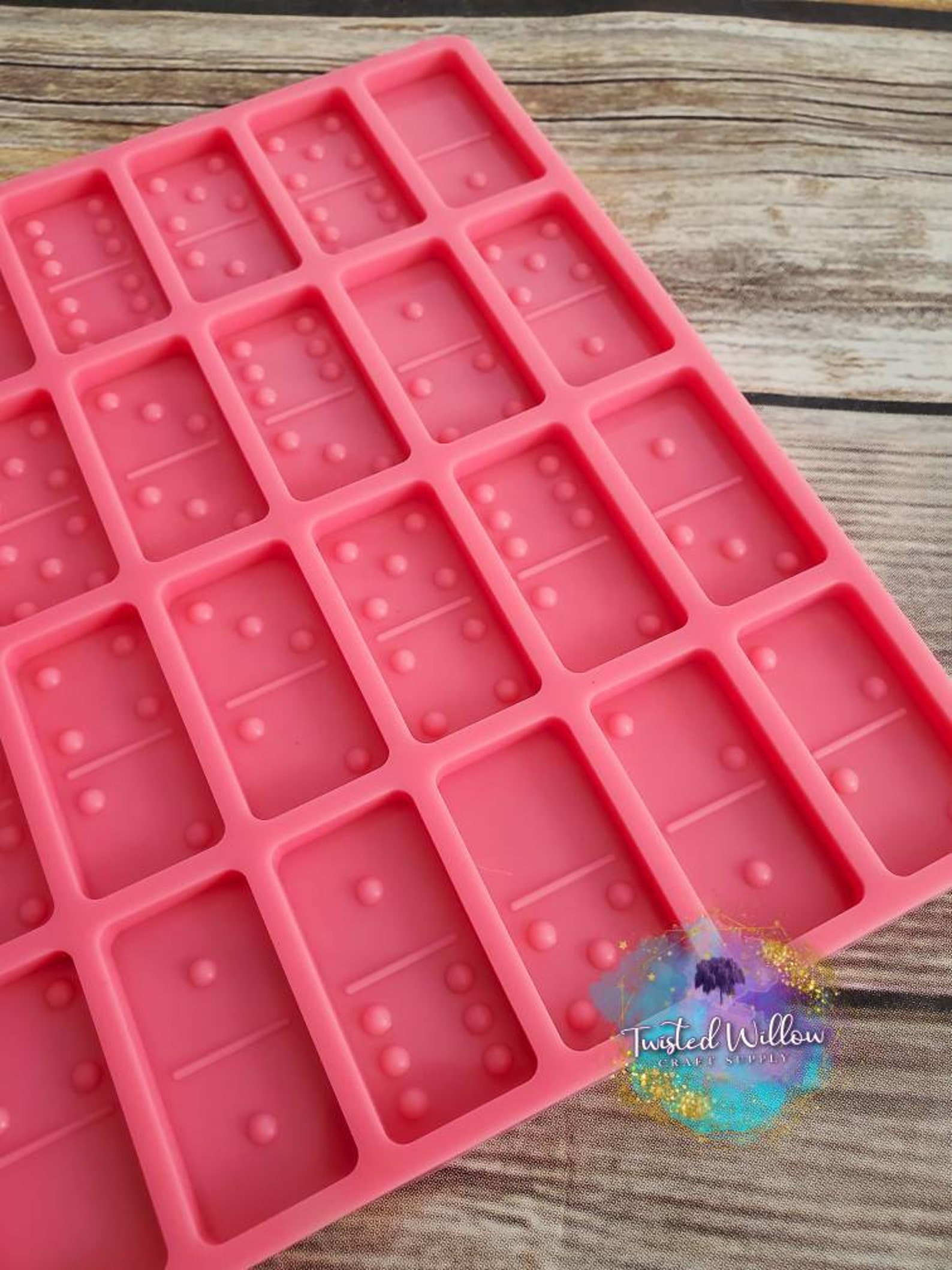 Standard Size Domino Set Silicone Mold Standard Size Domino - Etsy
