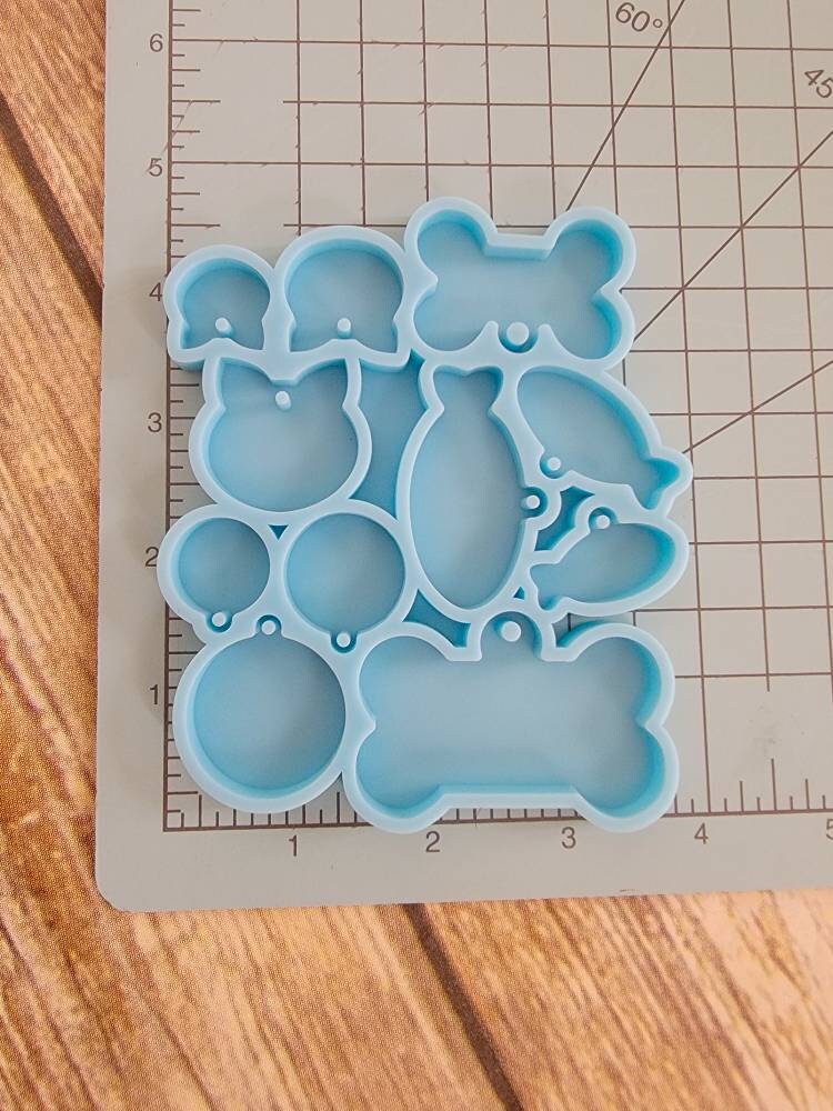 Pet ID Tag Silicone Mold Dog Tag Mold Cat Name Tag Mold Dog - Etsy