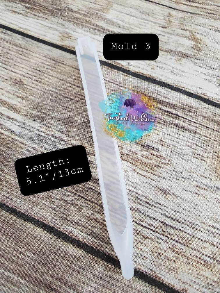 DIY Pen Mold Silicone Pen Mold Resin Pen Mold Epoxy Pen - Etsy