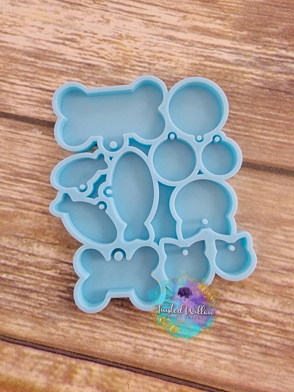 Pet ID Tag Silicone Mold Dog Tag Mold Cat Name Tag Mold Dog - Etsy