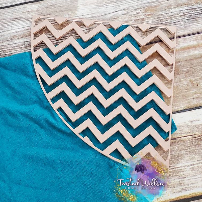 Chevron Stencil - Etsy