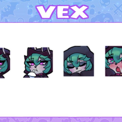 Vex LOL Emotes Vex Emotes League of Legends Emotes Twitch - Etsy