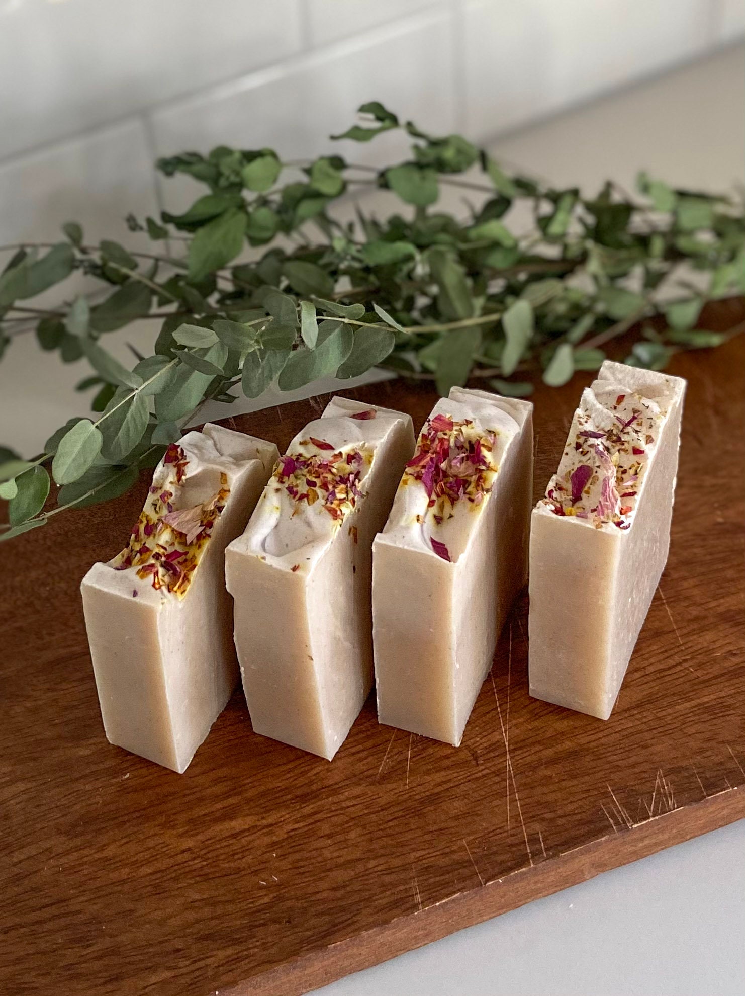 Geranium & Ginger Bar Soap Botanical Soap with Essential Oils | Etsy