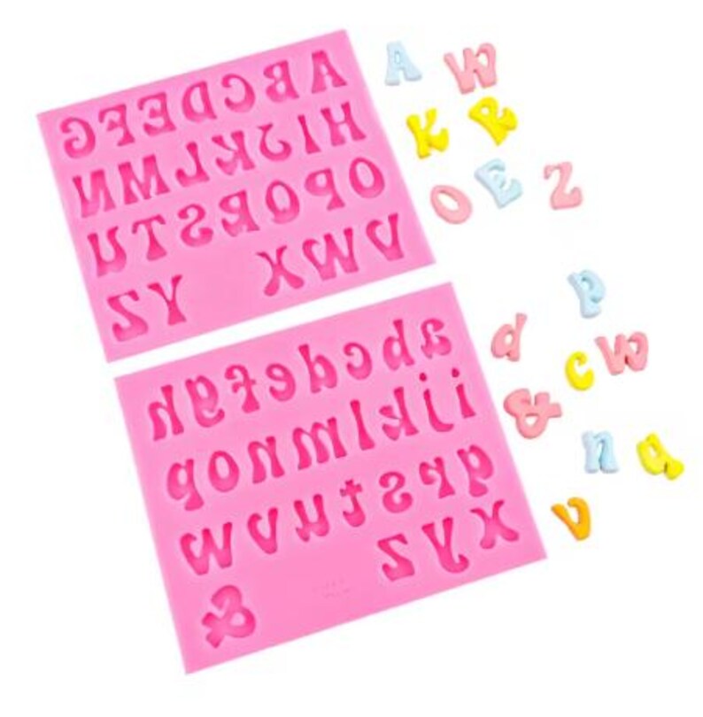 Lowercase Alphabet Silicone Mold - Etsy
