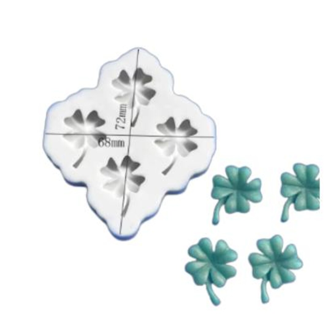 Four Leaf Clover Silicone Mold - Etsy