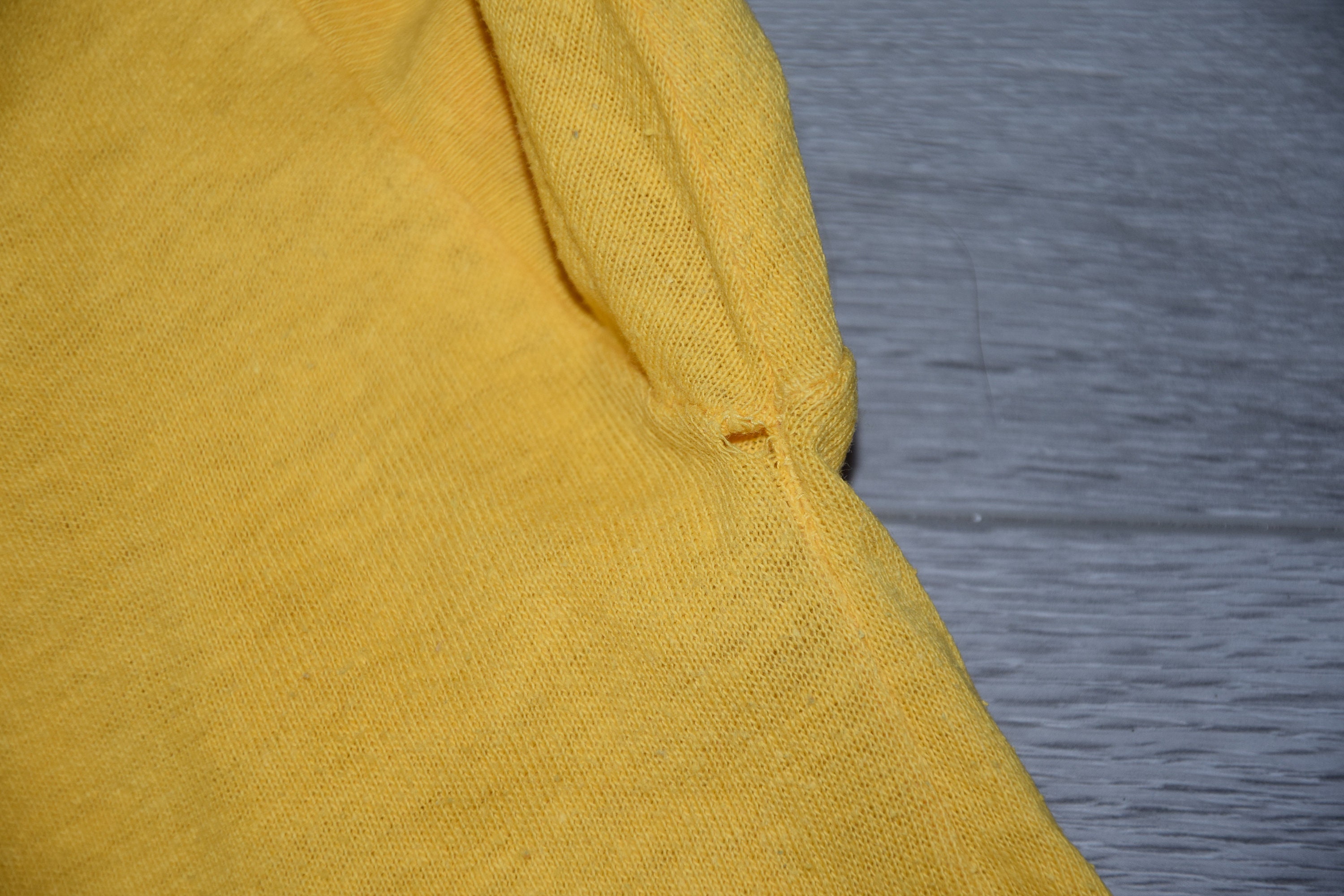 70s Vintage Rick Wakeman Shirt Size Small Vtg Yellow Journey to the ...