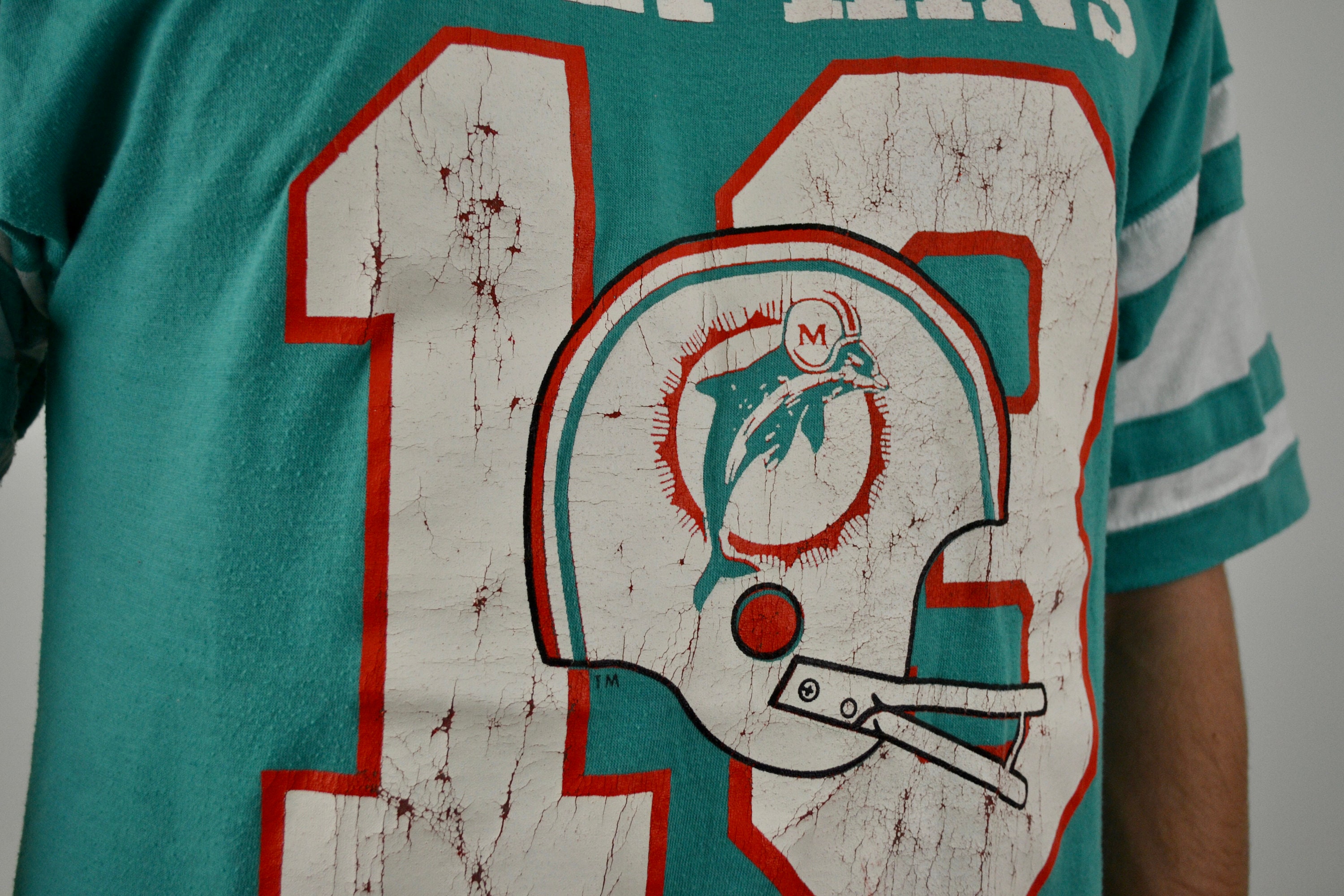 80s vintage Miami Dolphins camisa Tamaño XL Vtg azul NFL - Etsy España