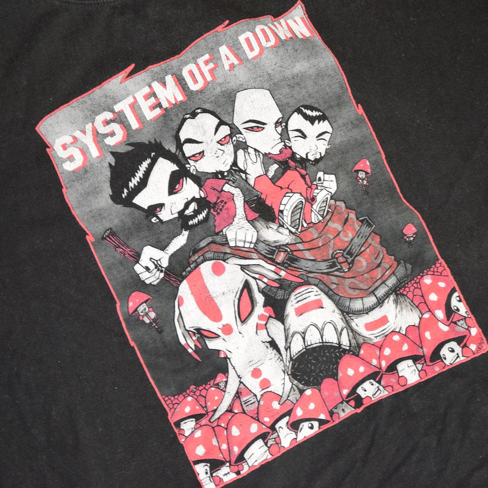Vintage System of a down shirt Size XX Large vtg black Toxicity promo ...