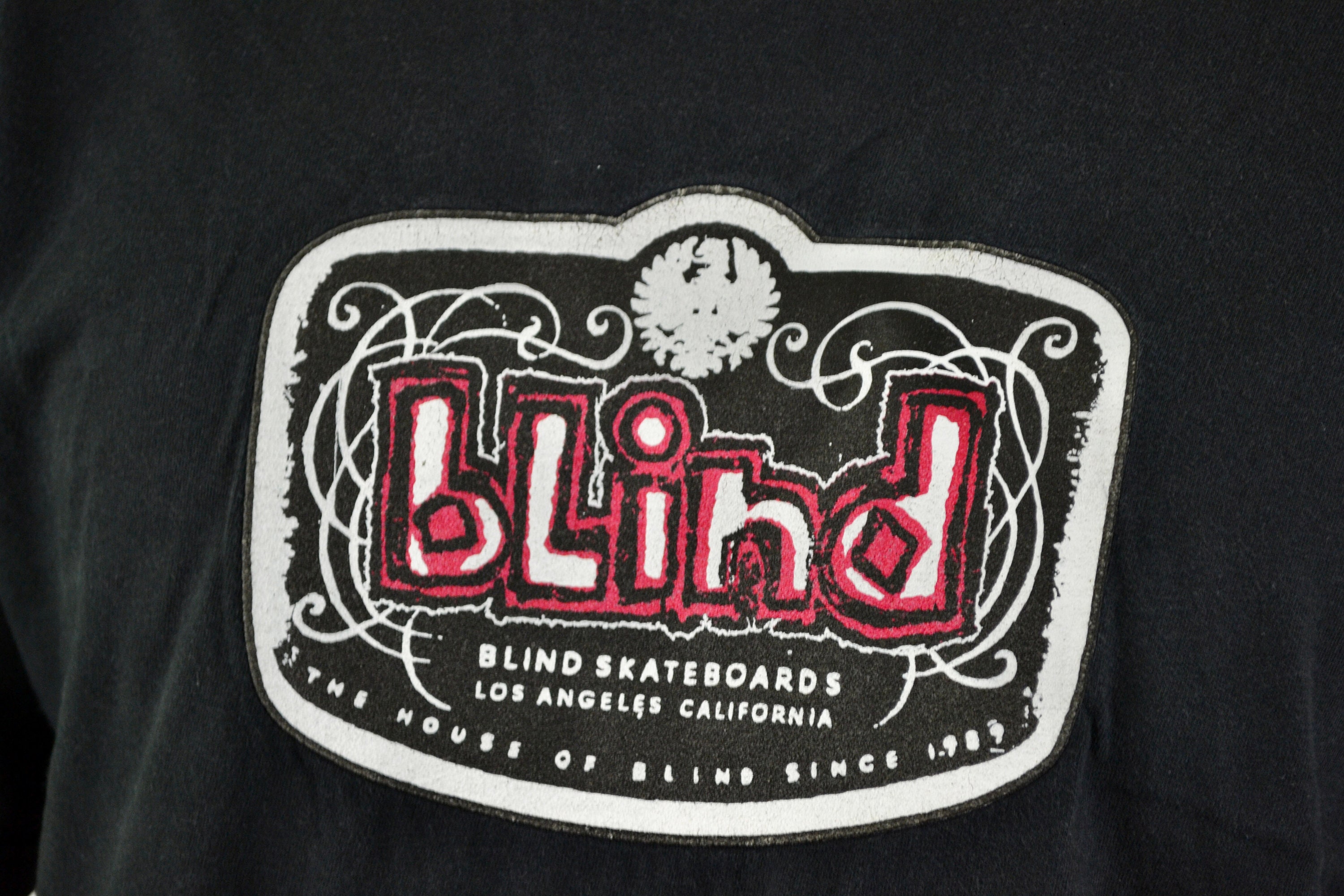 Vintage Blind Shirt Size Large Vtg Faded Black Skateboard Tee Sz L vtg ...