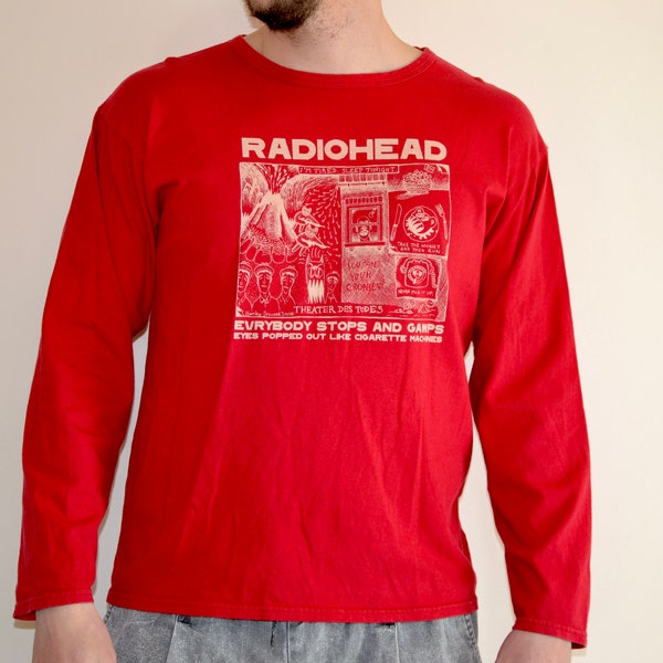 Radiohead T Shirt - Etsy