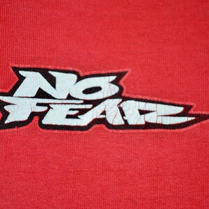 90s Vintage No Fear Shirt Size XL Vtg Pink Skateboarding Streetwear Tee ...
