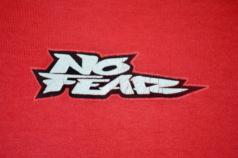 90s Vintage No Fear Shirt Size XL Vtg Pink Skateboarding - Etsy