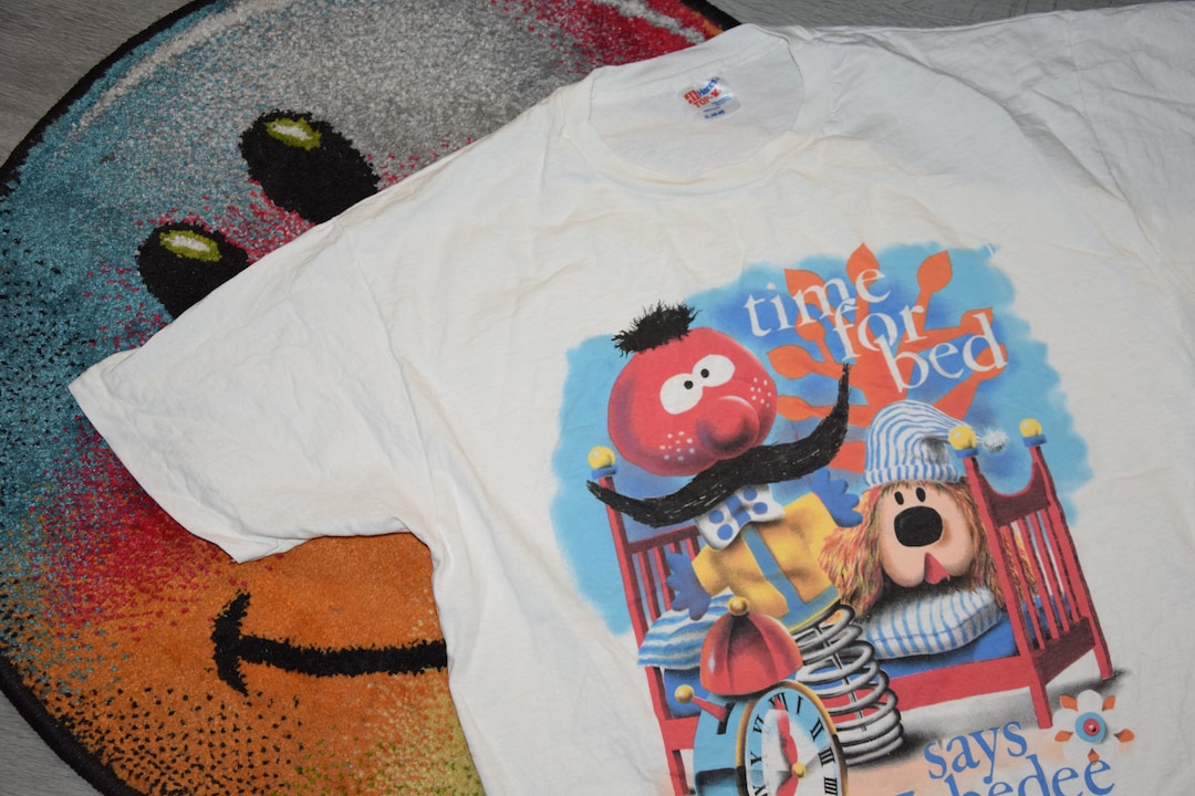 90s Vintage the Magic Roundabout Shirt Size X Large Vtg White Zebedee ...