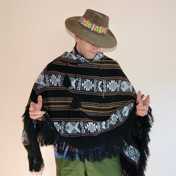 Poncho Jacket - Etsy