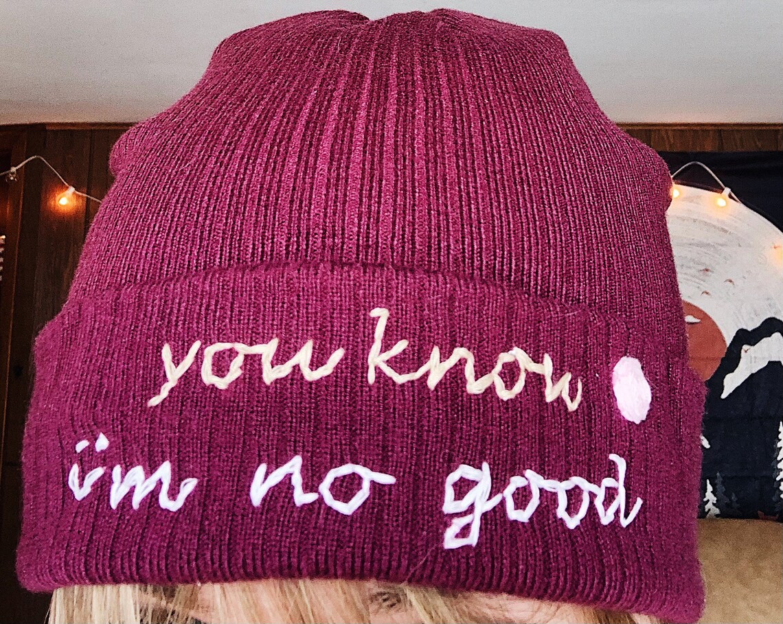 Custom Knit Hat, Custom Winter Hat, Embroidered Hat - Etsy