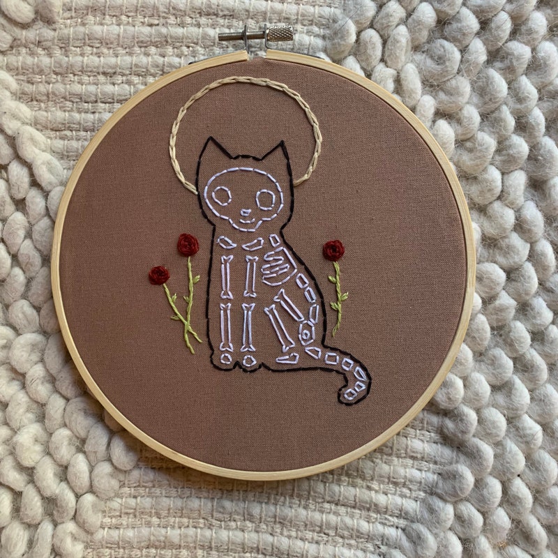 Embroidered Hoop Art - Etsy