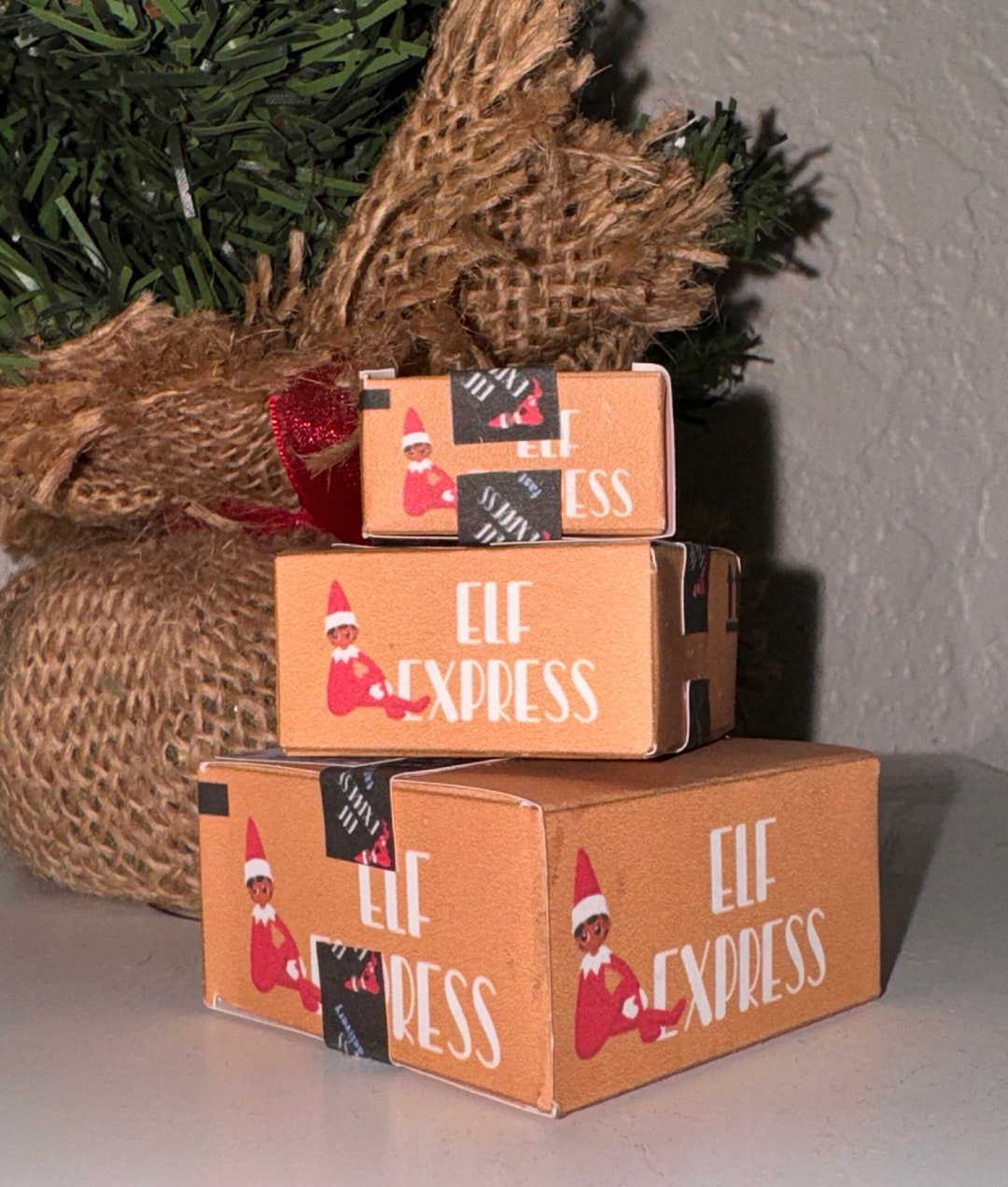 Elf Mail Digital Download | Elf Express Delivery | Christmas Elf Prop ...