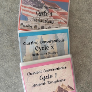 Classical Conversations Memory Work Fridge Facts | Cycles 1, 2, 3 | 4x6 ...