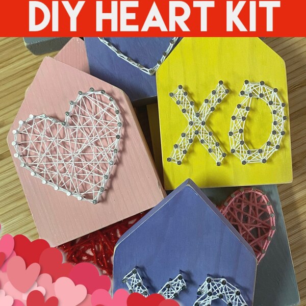 Heart String Art - Etsy