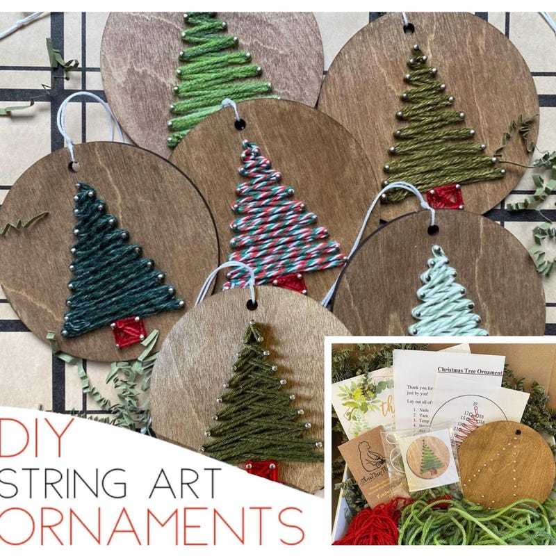String Art Kit for Christmas - Etsy