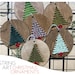 String Art Christmas Tree Ornament: Handmade Wooden Decor. Completed ...