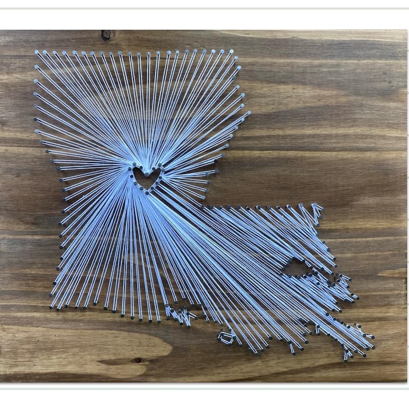 State String Art - Etsy