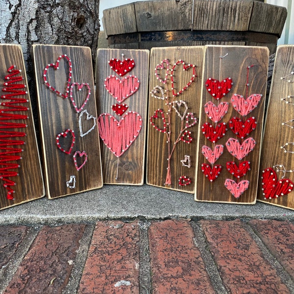Heart String Art - Etsy