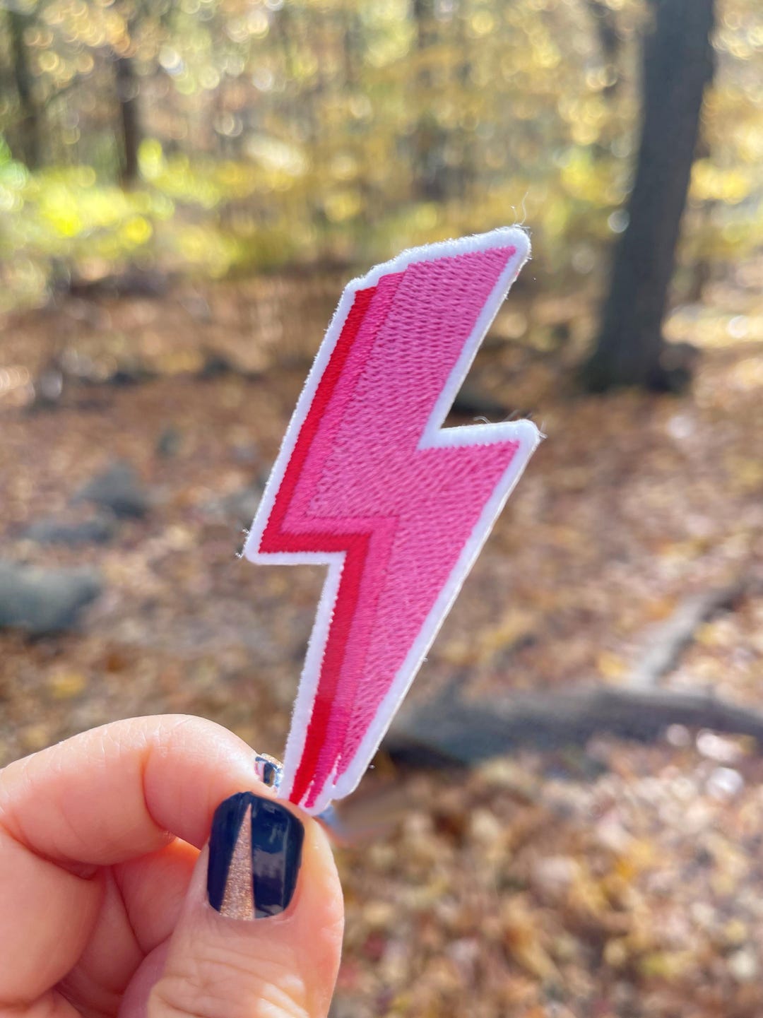 Pink Bolt Patches, Cowgirl Western Theme Embroidered Patch, Cowboy ...