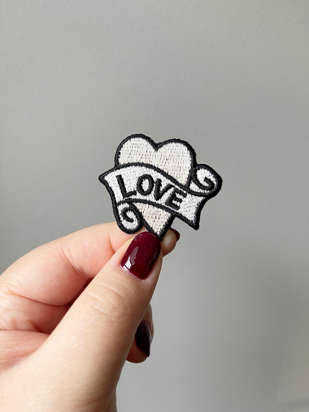 Iron Patch, Love Patches, Embroidery Patches for Jackets and Jeans ...