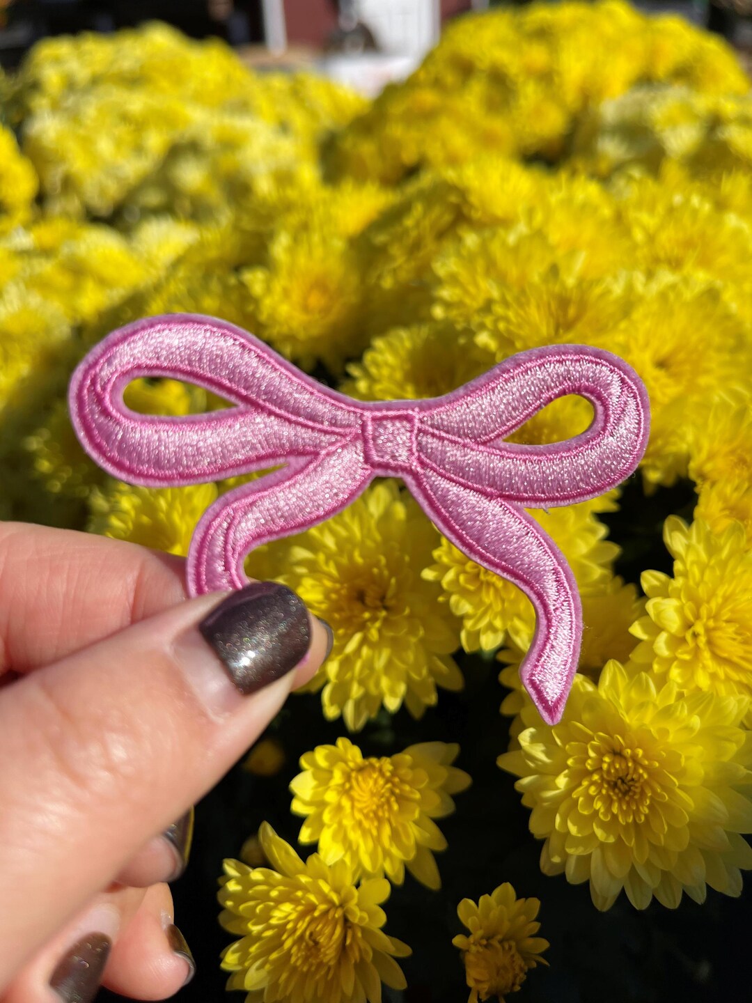 Bow Patch, Embroidered Hat Patch, Iron on Patch, Patches for Jeans and ...