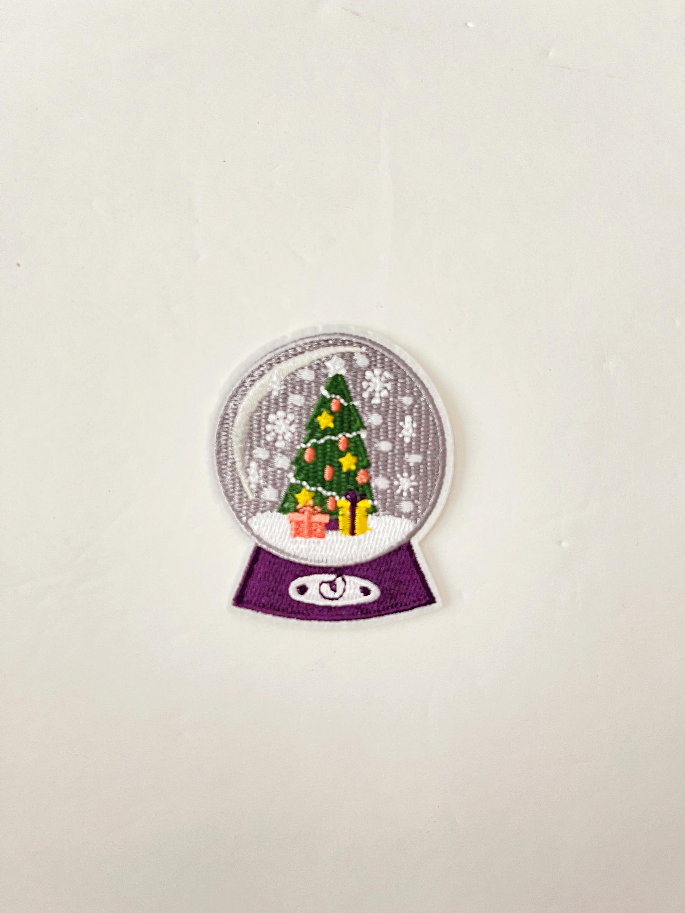 Santa Iron-on Patches: Christmas Holiday Applique, Snowball Iron ...