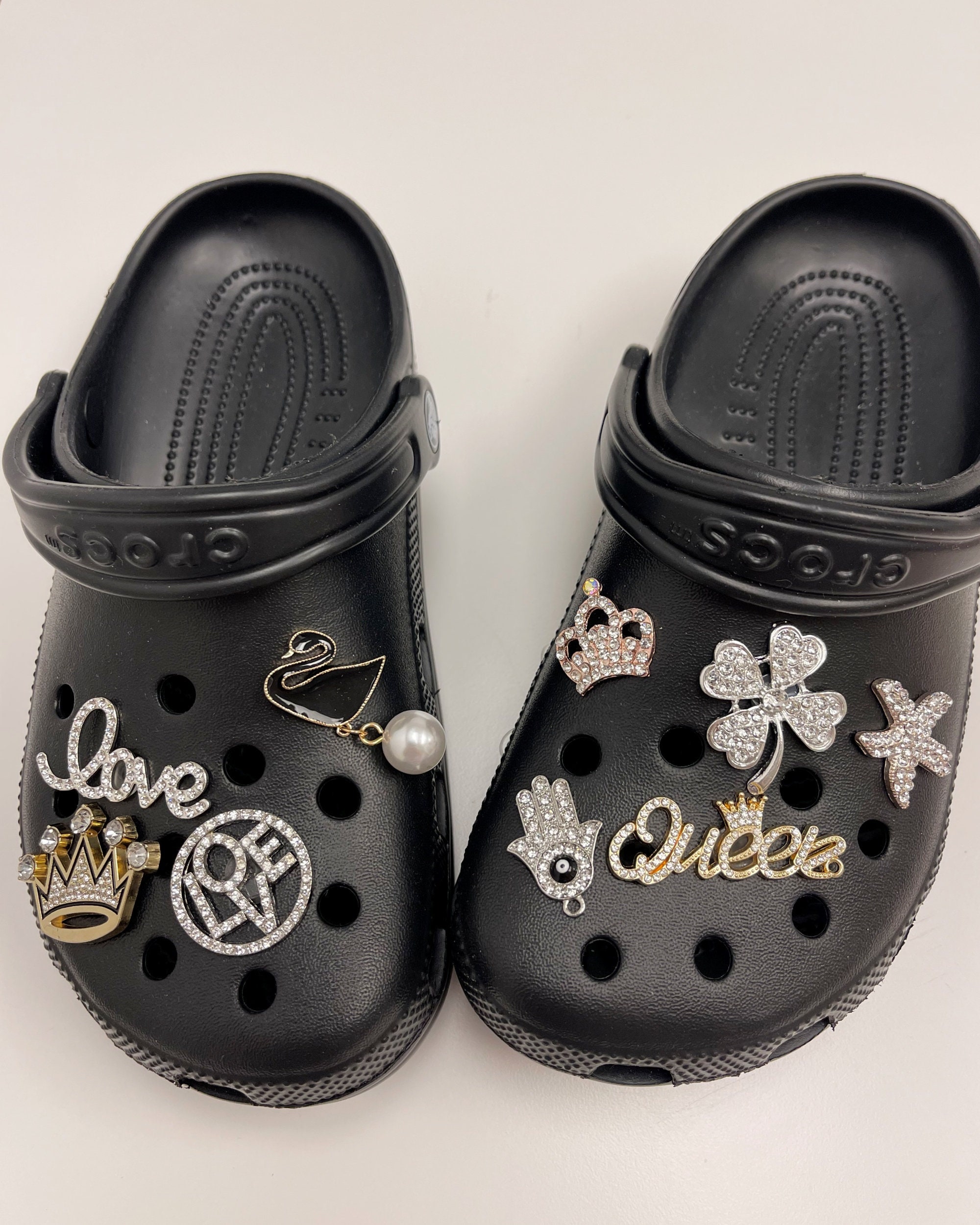 Crocs Charms Bling/ Queen Crown Crocs Charm/ Luxury Crocs | Etsy