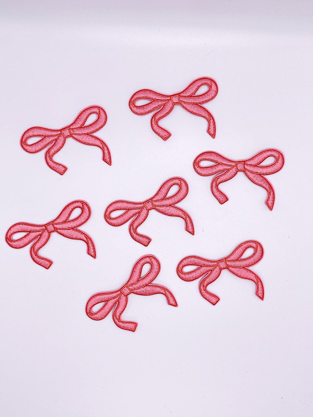 Dainty Bow Patch, Trucker Hat Patch, Iron on DIY Patches, Game Day ...