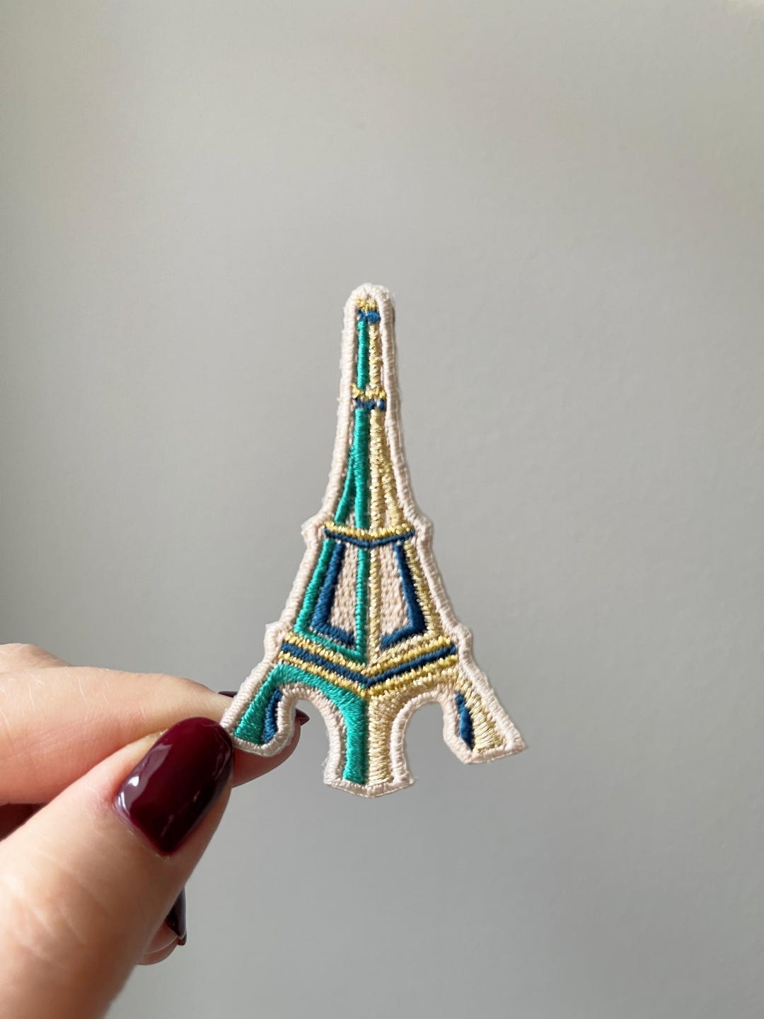 Iron Patch, Eiffel Tower Patch, Embroidery Patch for Jackets and Jeans, Patches for Tote Bag ...