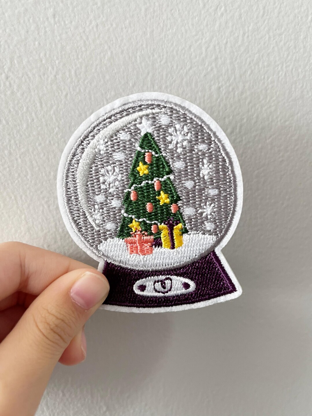 Santa Iron-on Patches: Christmas Holiday Applique, Snowball Iron ...