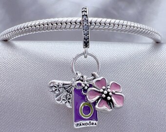 Pandora Sakura Charm - Etsy
