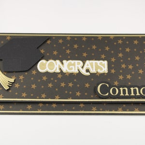 Personalized Graduation Money Holder, Graduation Gift Card Holder ...