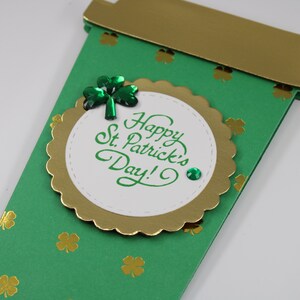 St Patricks Day Gift Card Holder, Coffee Cup Card, Happy St Patricks ...