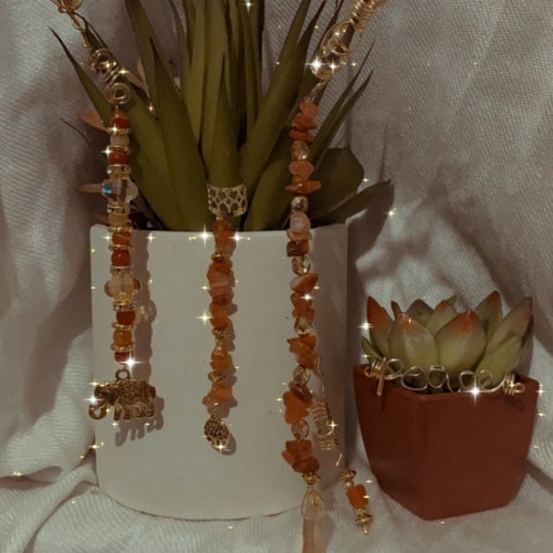 Egyptian Braid Jewelry Set 6 Pieces Loc Rings Braid Rings | Etsy