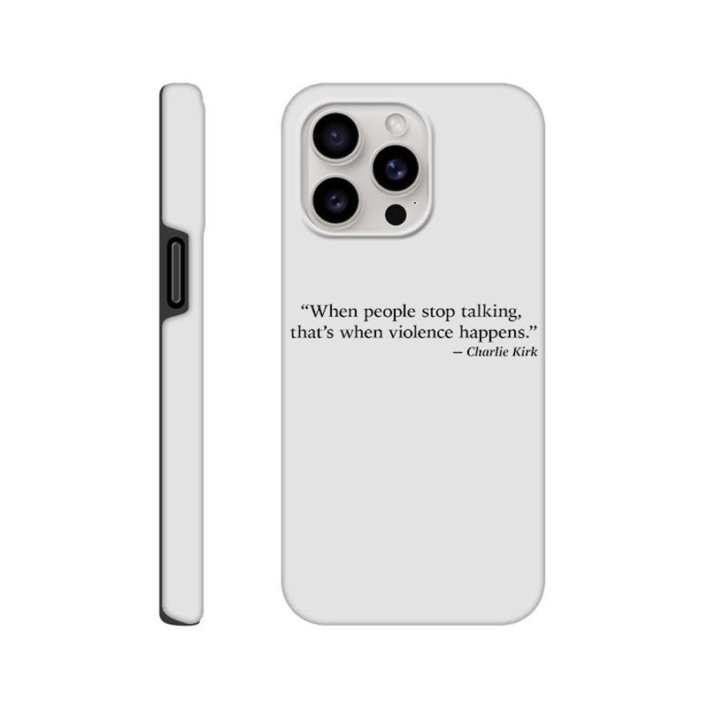 Charlie Kirk Phone Case - Etsy