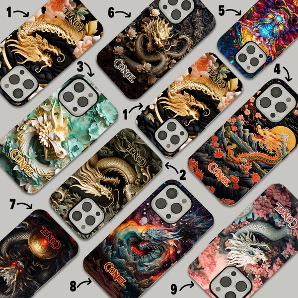 Dragon 3d Phone Case - Etsy
