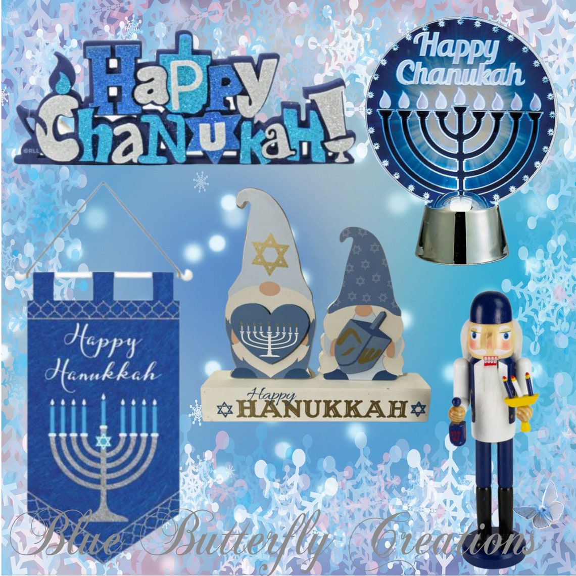 Hanukkah Digital Clipart Chanukah Digital Ornaments Jewish - Etsy
